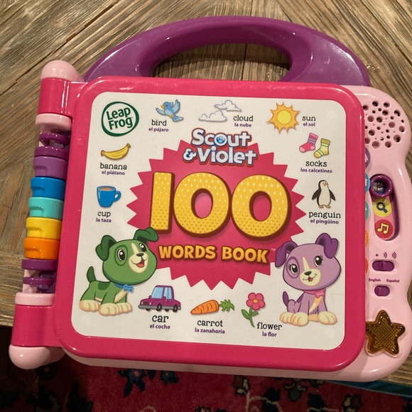 Leapfrog | Toys | Leap Frog English Spanish Word Book | Poshmark